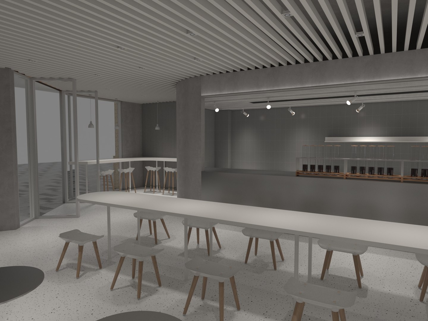 Milk Tea Shop 2 3D Model - TurboSquid 2049479