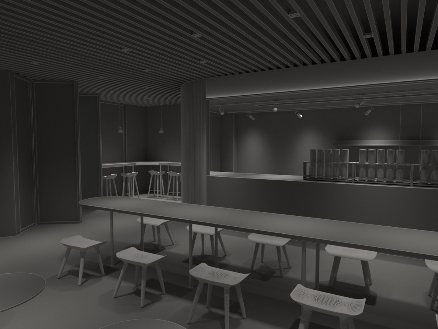 Milk Tea Shop 2 3D Model - TurboSquid 2049479