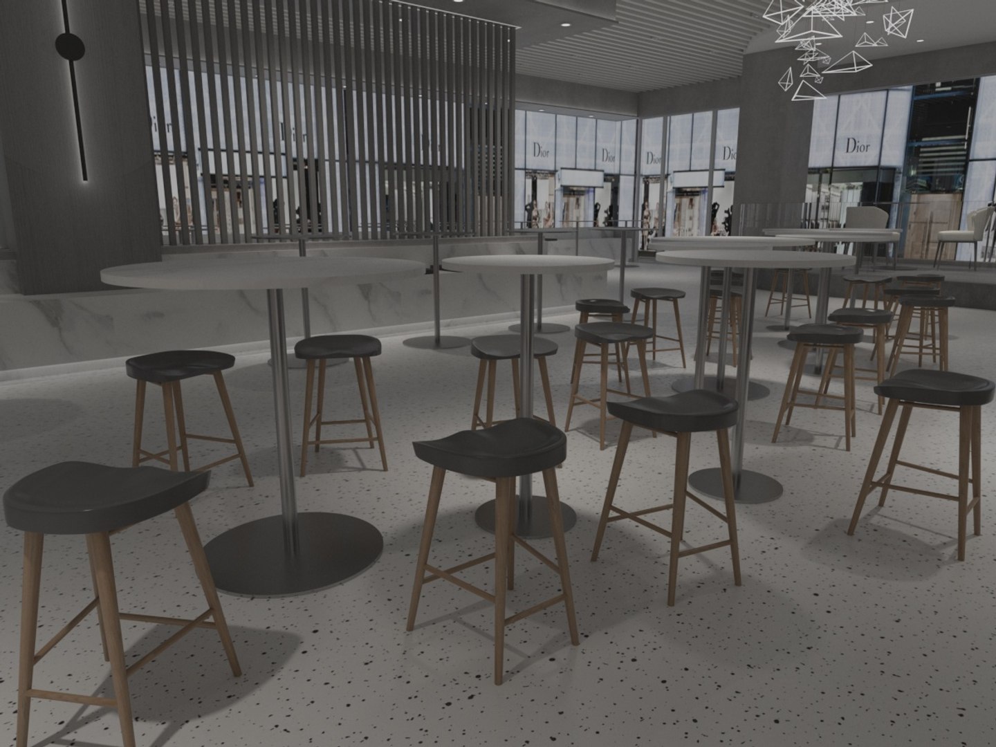 Milk Tea Shop 2 3D Model - TurboSquid 2049479