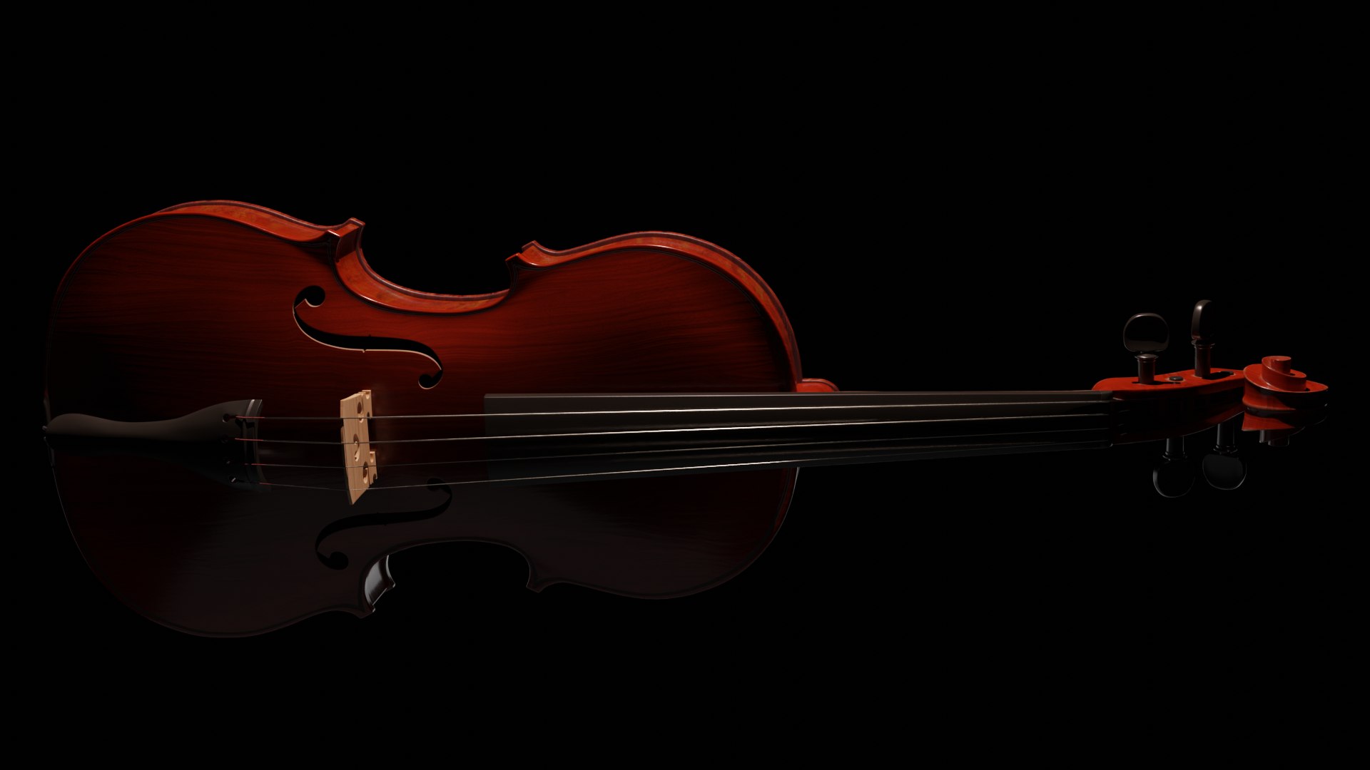 Violin Model - TurboSquid 2201737