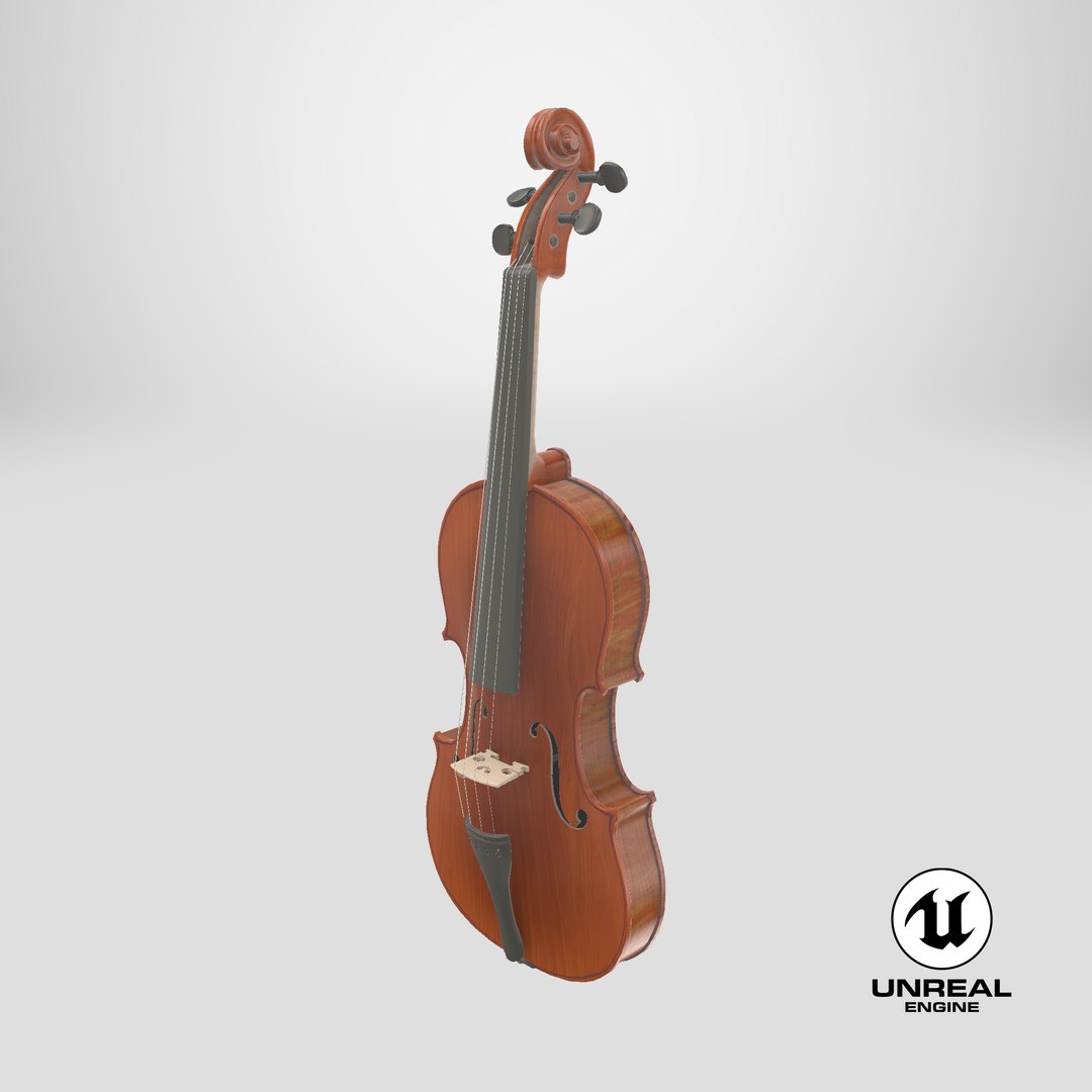 Violin Model - TurboSquid 2201737
