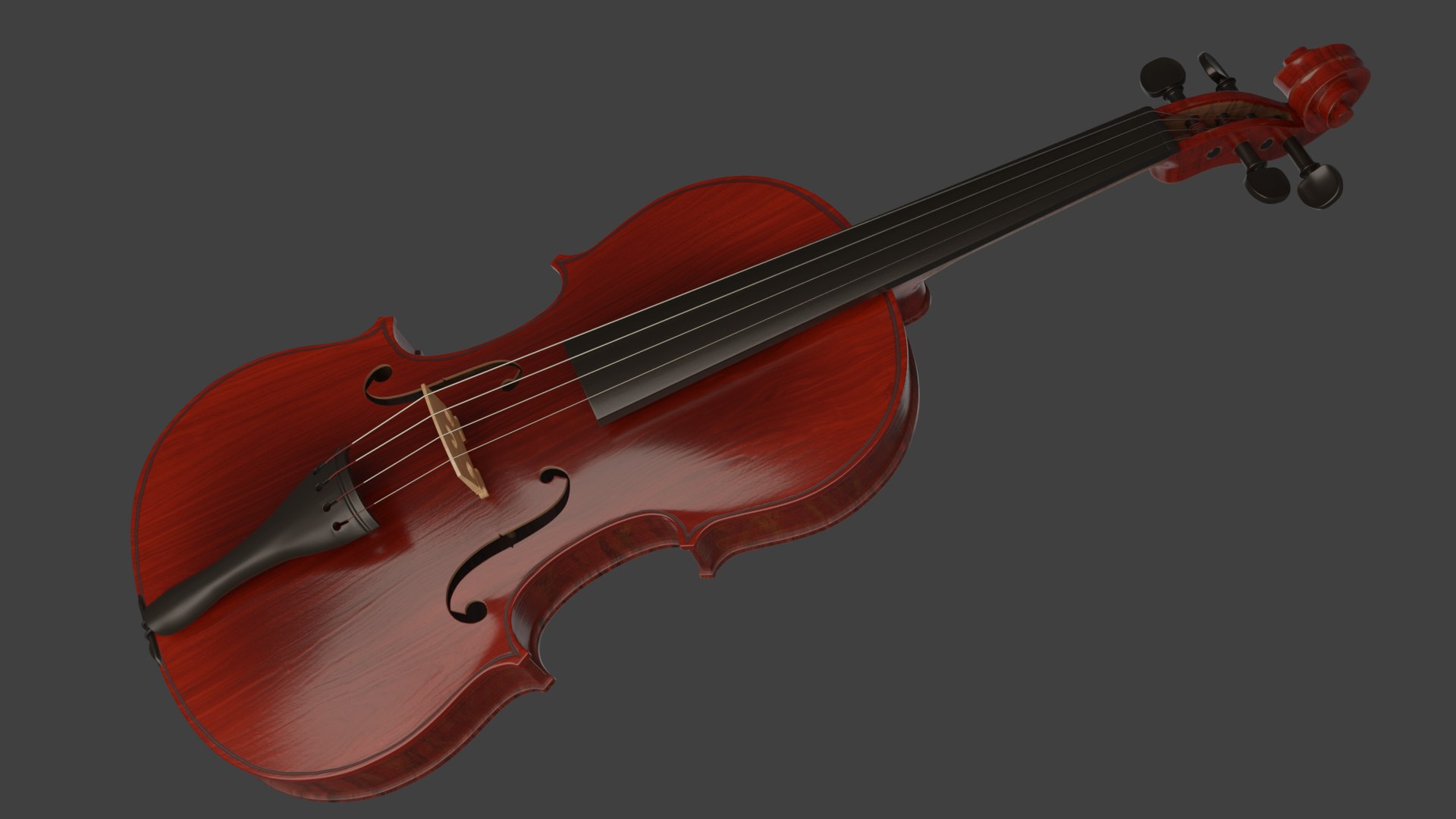 Violin Model - TurboSquid 2201737