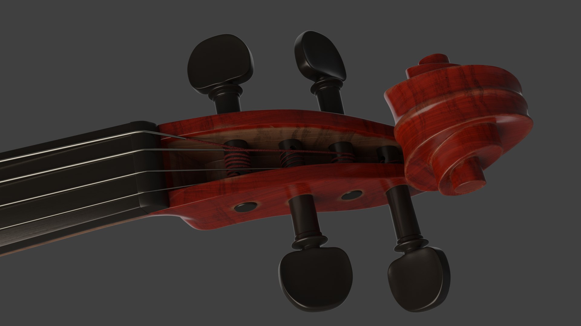 Violin Model - TurboSquid 2201737