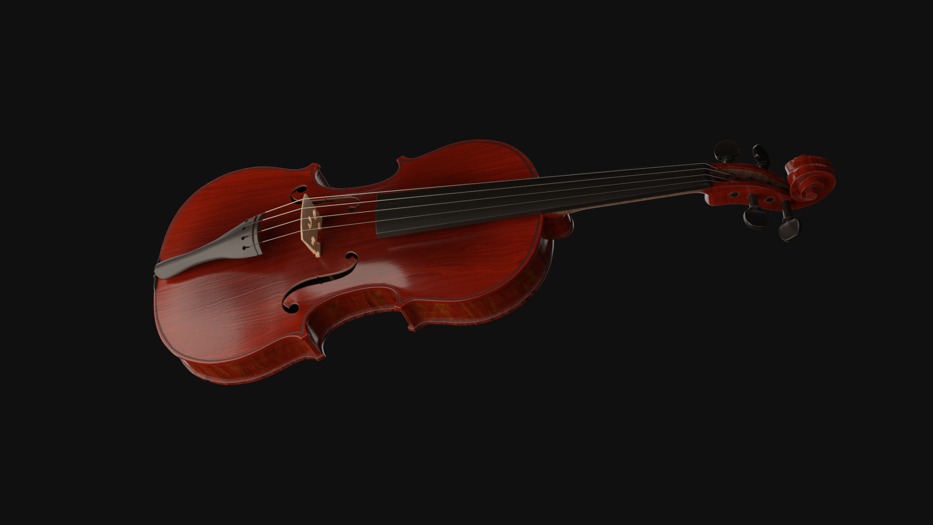 Violin Model - TurboSquid 2201737
