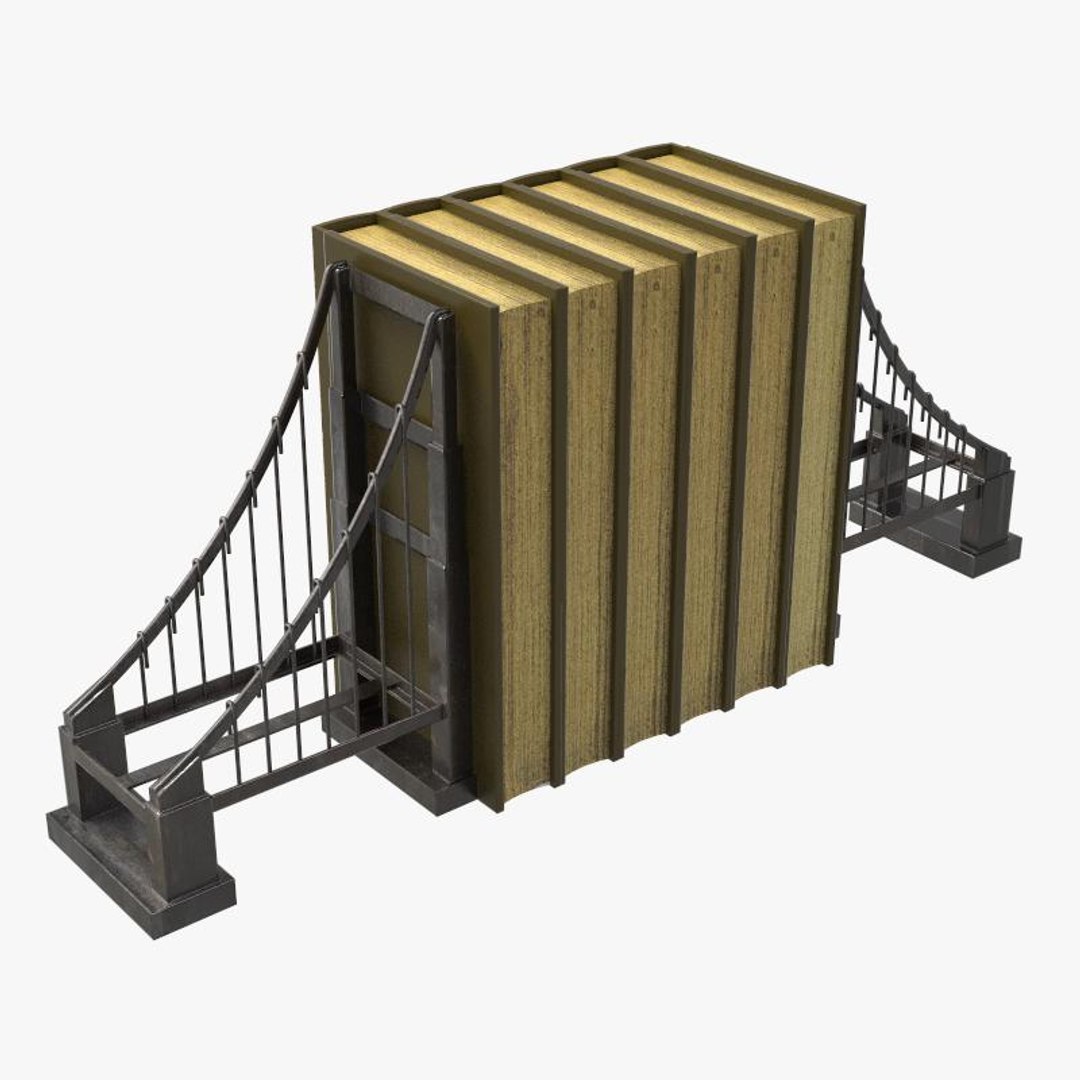 Bridge Bookends Model - TurboSquid 1536051