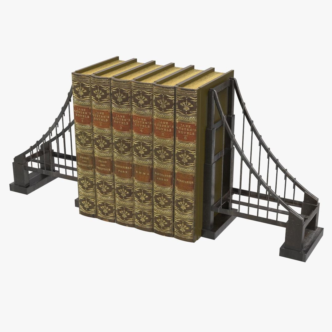 Bridge Bookends Model - TurboSquid 1536051