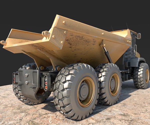 modelo 3d DumpTruck - TurboSquid 2046514