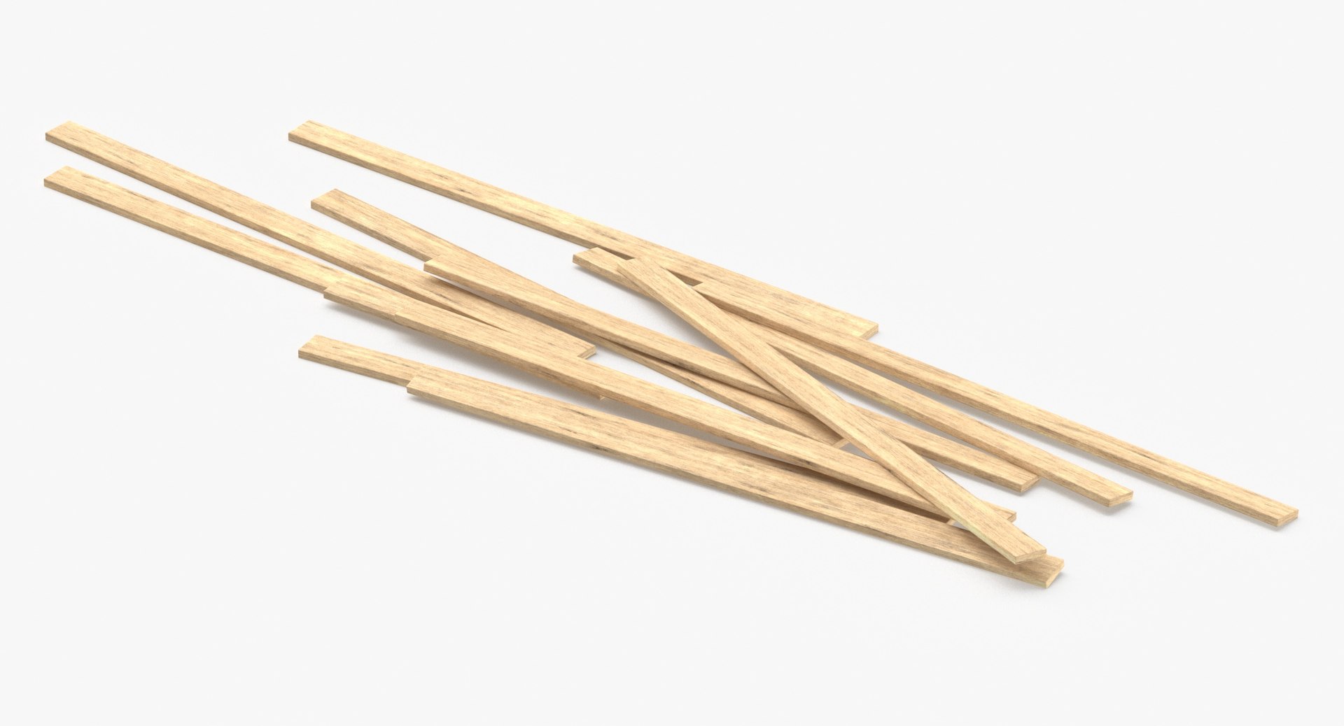 3D Model Lumber Pile 01 Small Medium And Large - TurboSquid 2028371