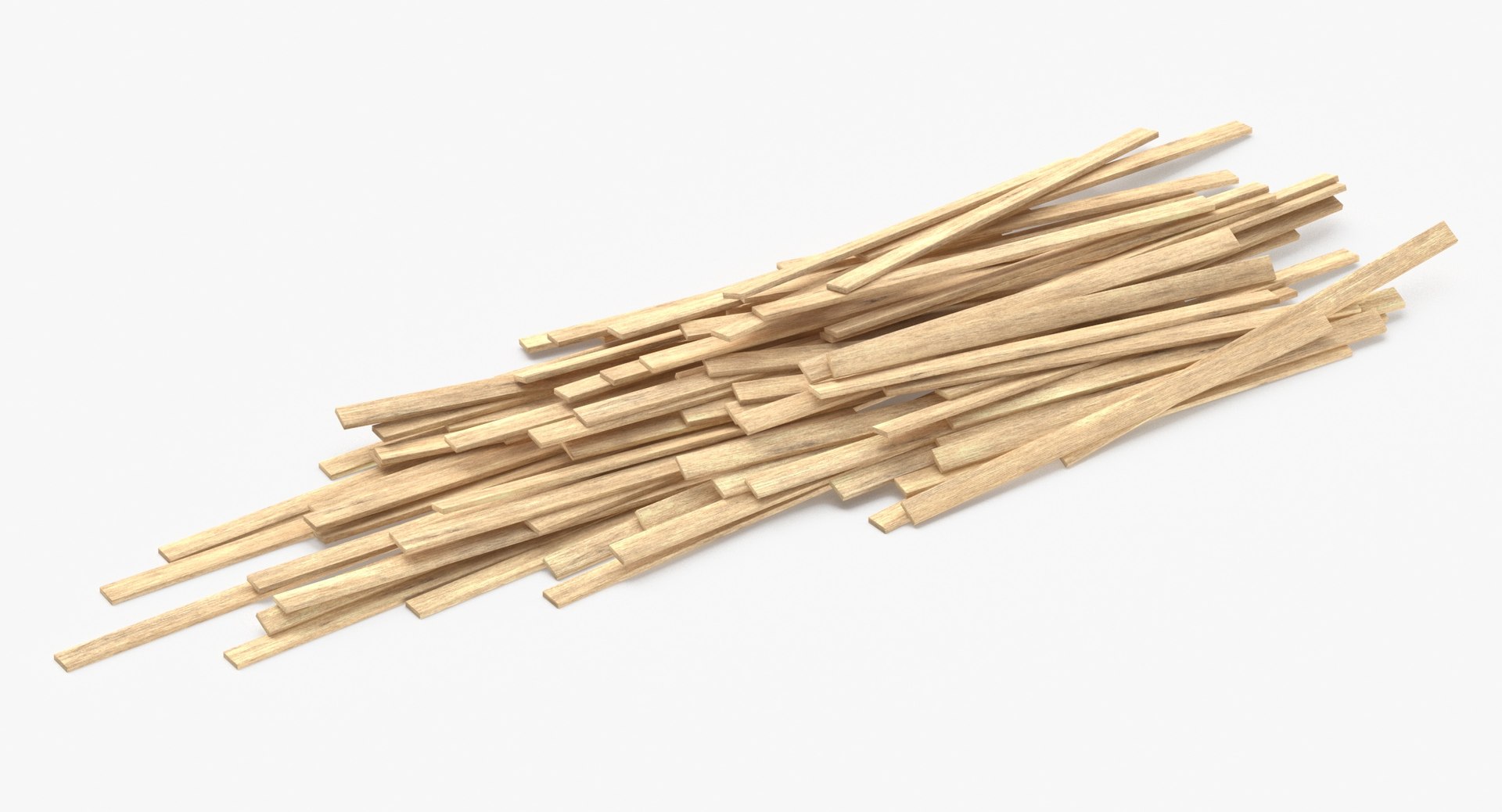 3D Model Lumber Pile 01 Small Medium And Large - TurboSquid 2028371