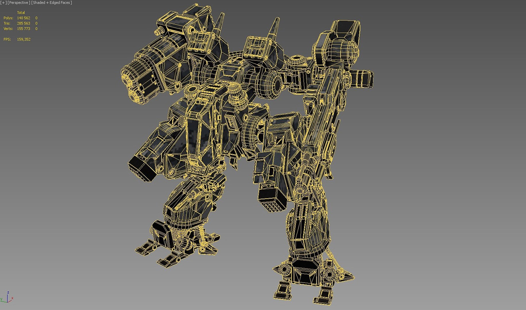 MW Mech Tank-2 3D model - TurboSquid 1745547