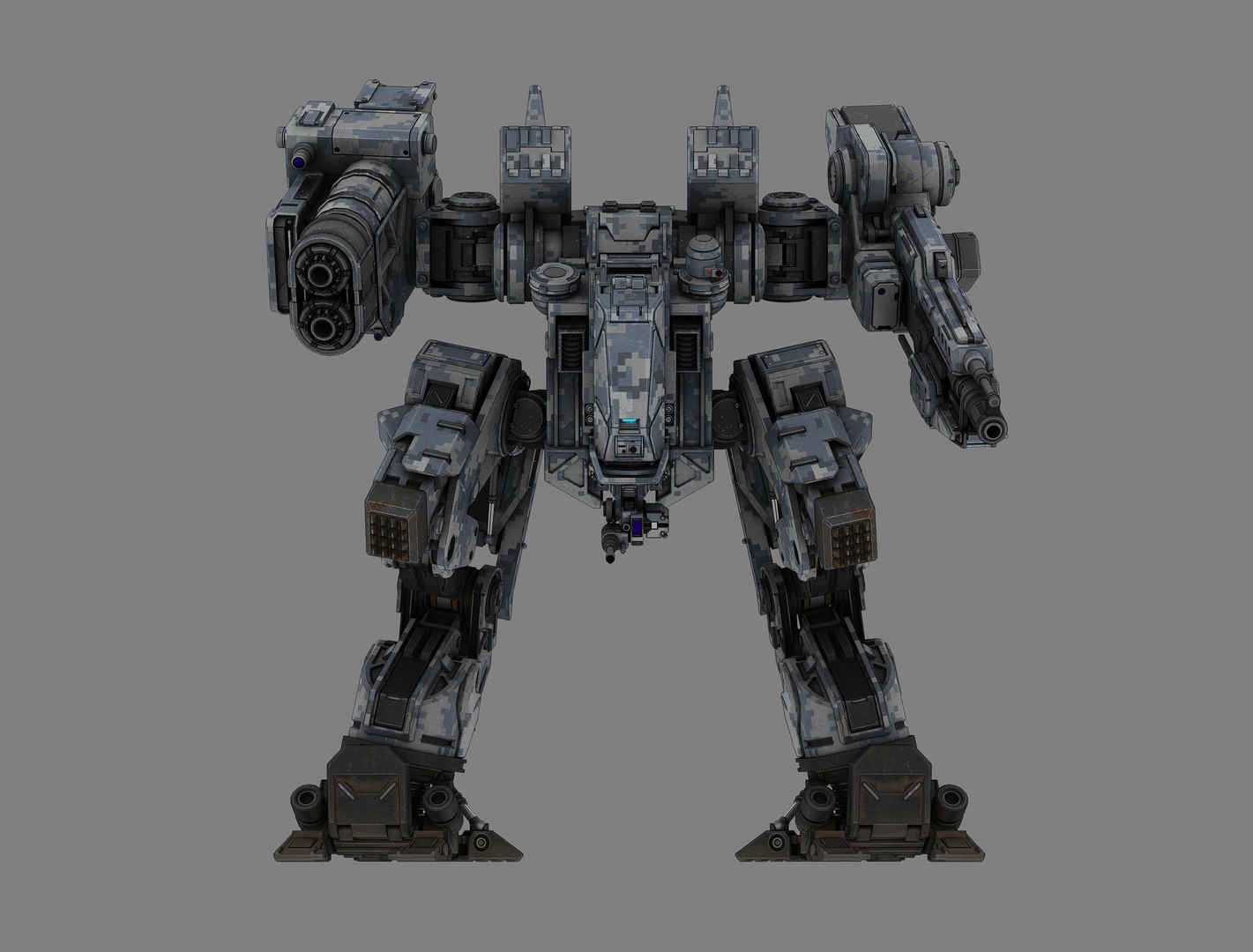 MW Mech Tank-2 3D Model - TurboSquid 1745547