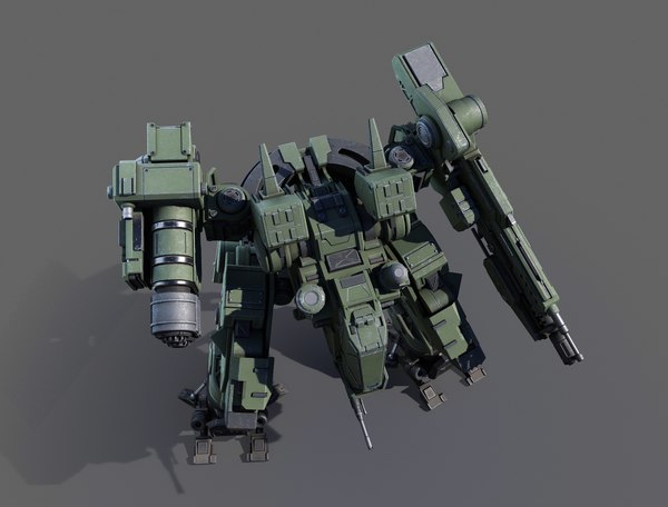 MW Mech Tank-2 3D model - TurboSquid 1745547