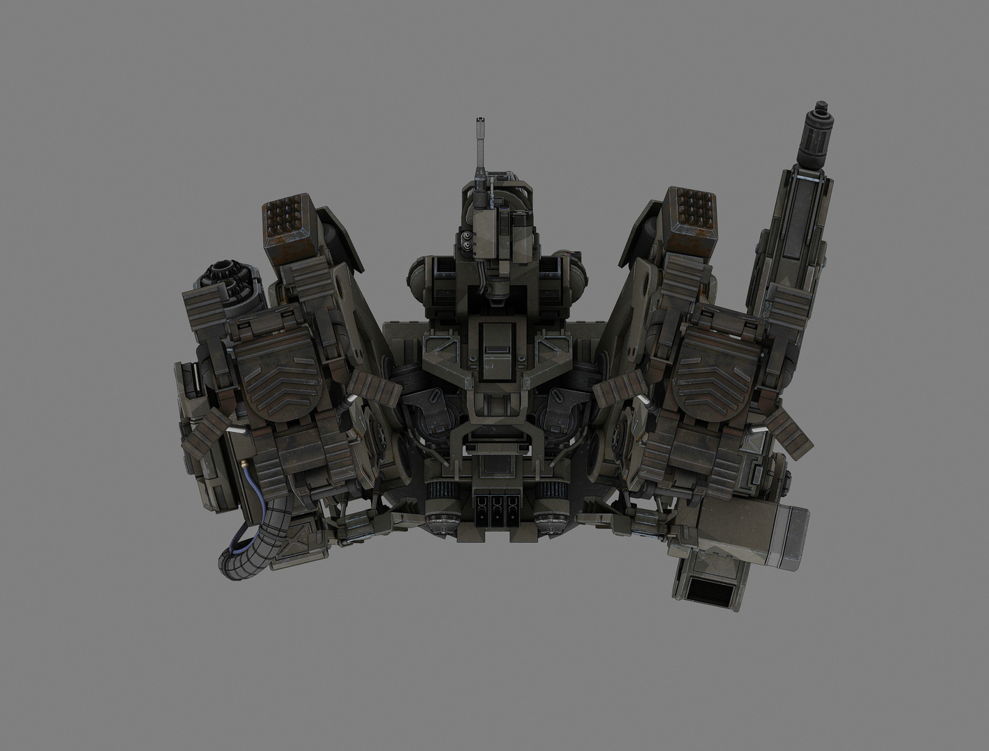 3D модель МВТ танк-2 - TurboSquid 1745547