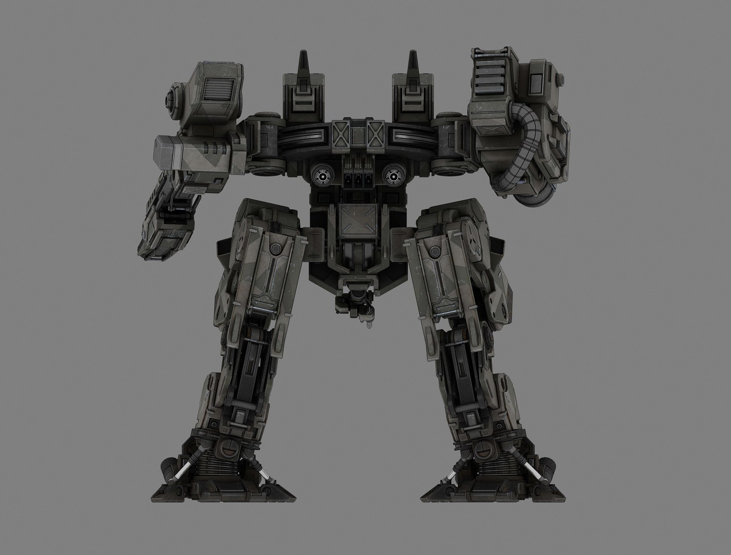 MW Mech Tank-2 3D Model - TurboSquid 1745547