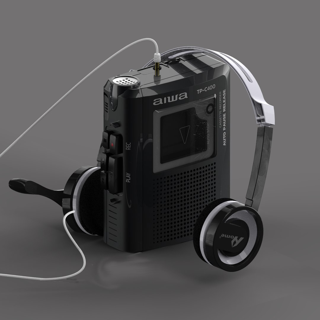 3D Walkman Aiwa Model - TurboSquid 1524324