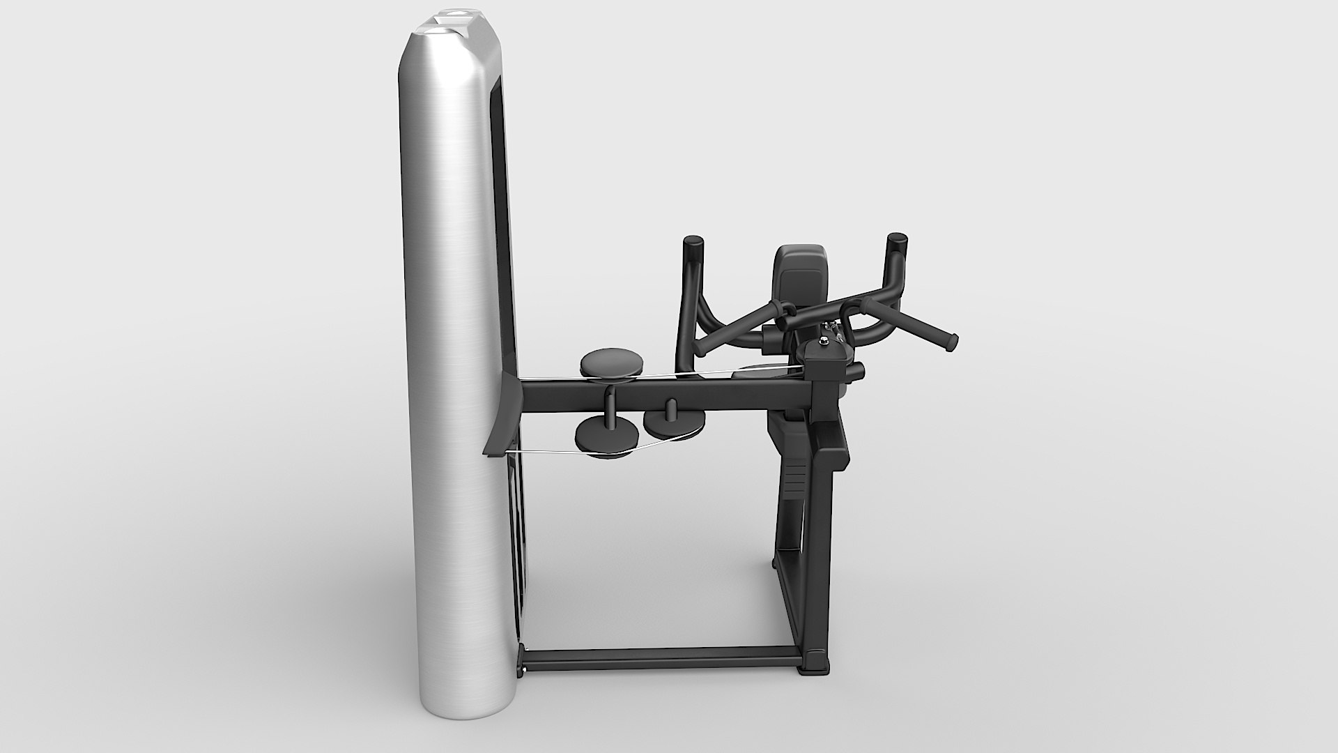 3D Generic Upper Back Machine - TurboSquid 2079521