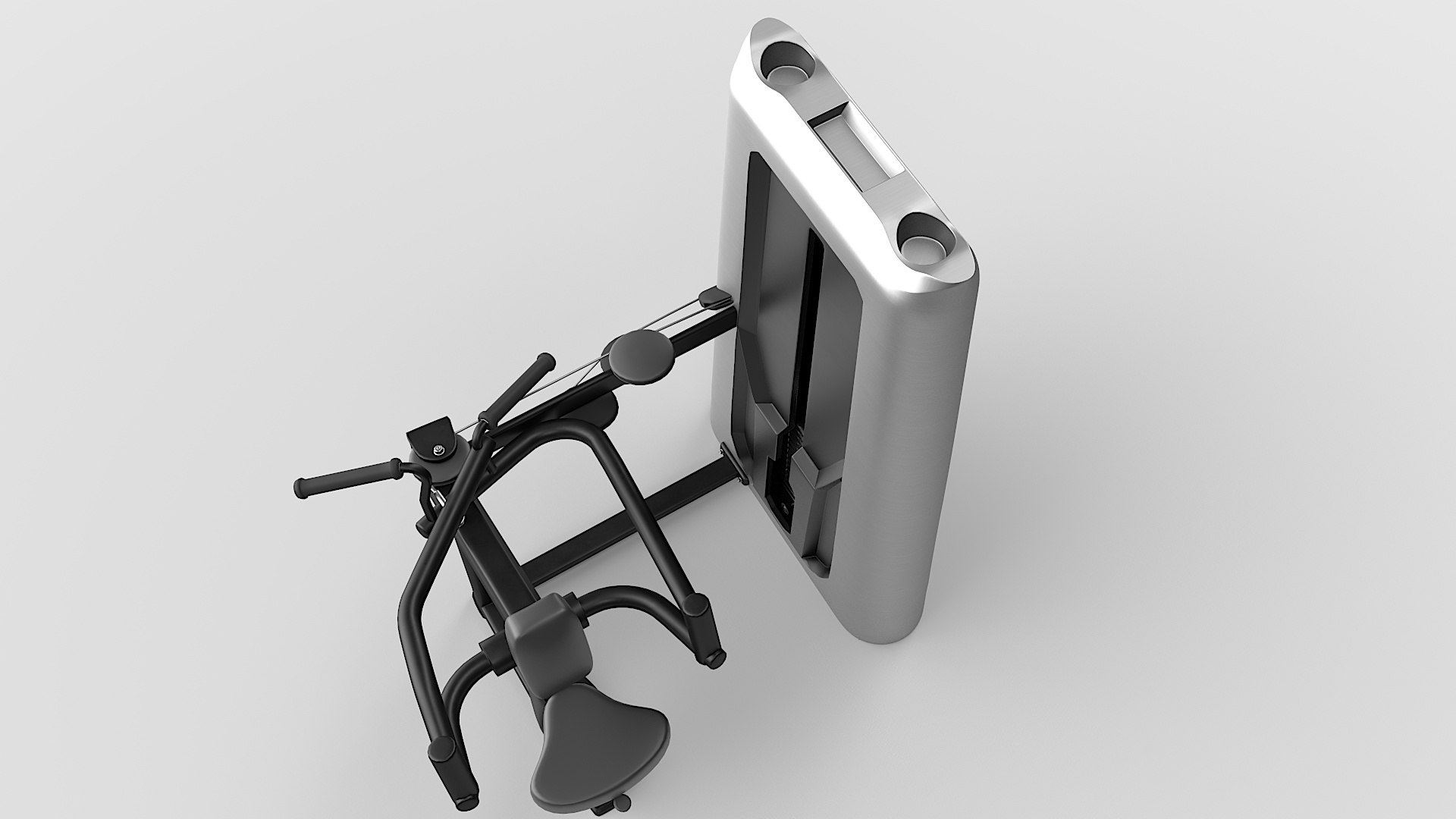 3D Generic Upper Back Machine - TurboSquid 2079521