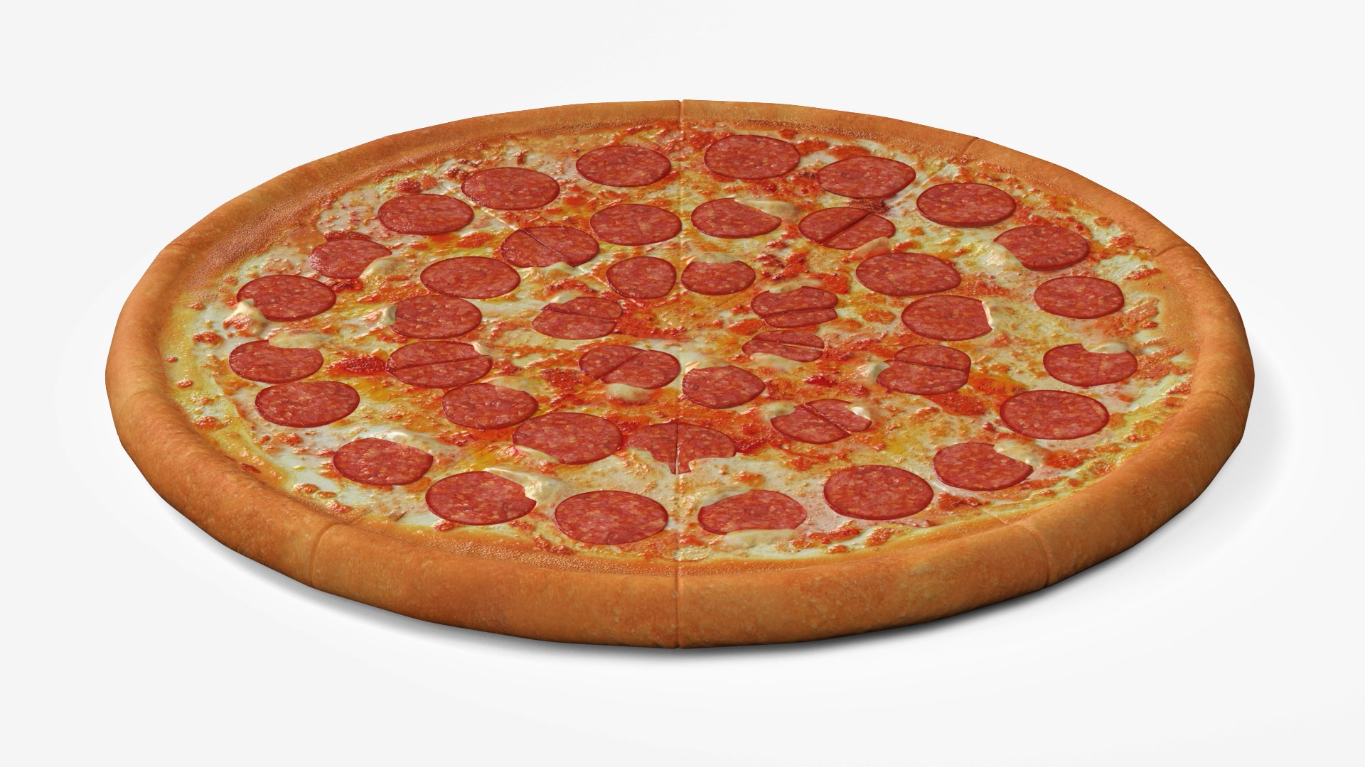 Cheese Pizza 3D Model - TurboSquid 2248525