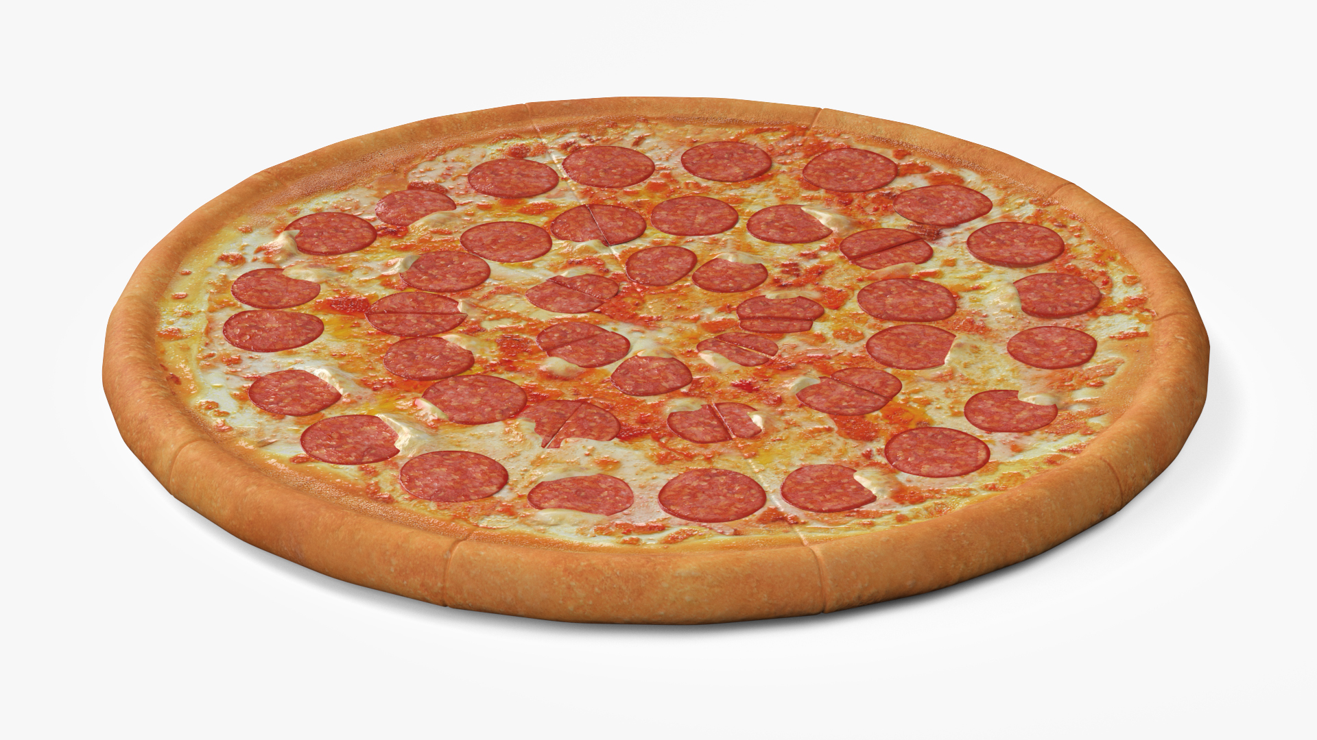 Cheese Pizza 3D Model - TurboSquid 2248525