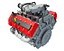 3D Model V8 Car Engine Interior Parts - TurboSquid 1324685
