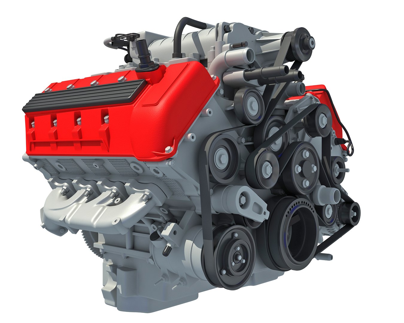 3D model v8 car engine interior parts - TurboSquid 1324685
