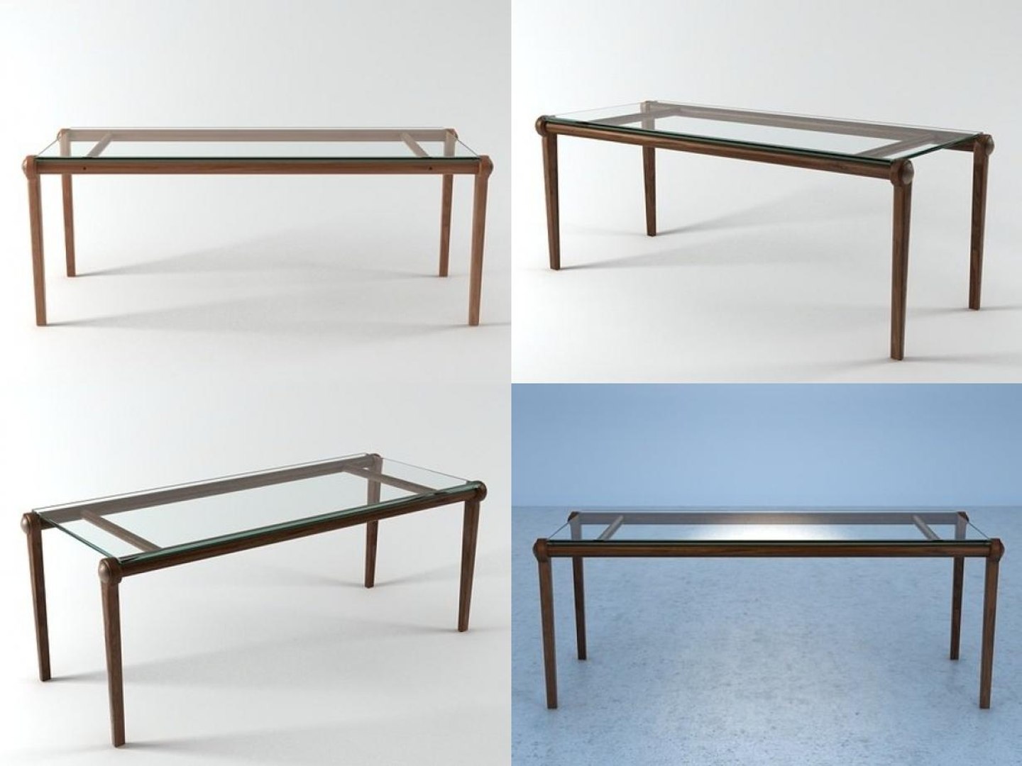 Nilo Tables 3D Model - TurboSquid 1188727