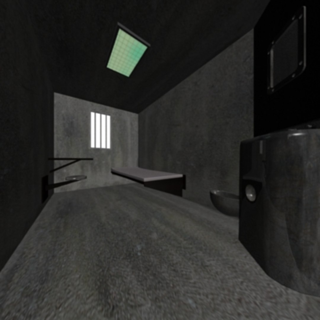 Prison Cell 3d Dxf