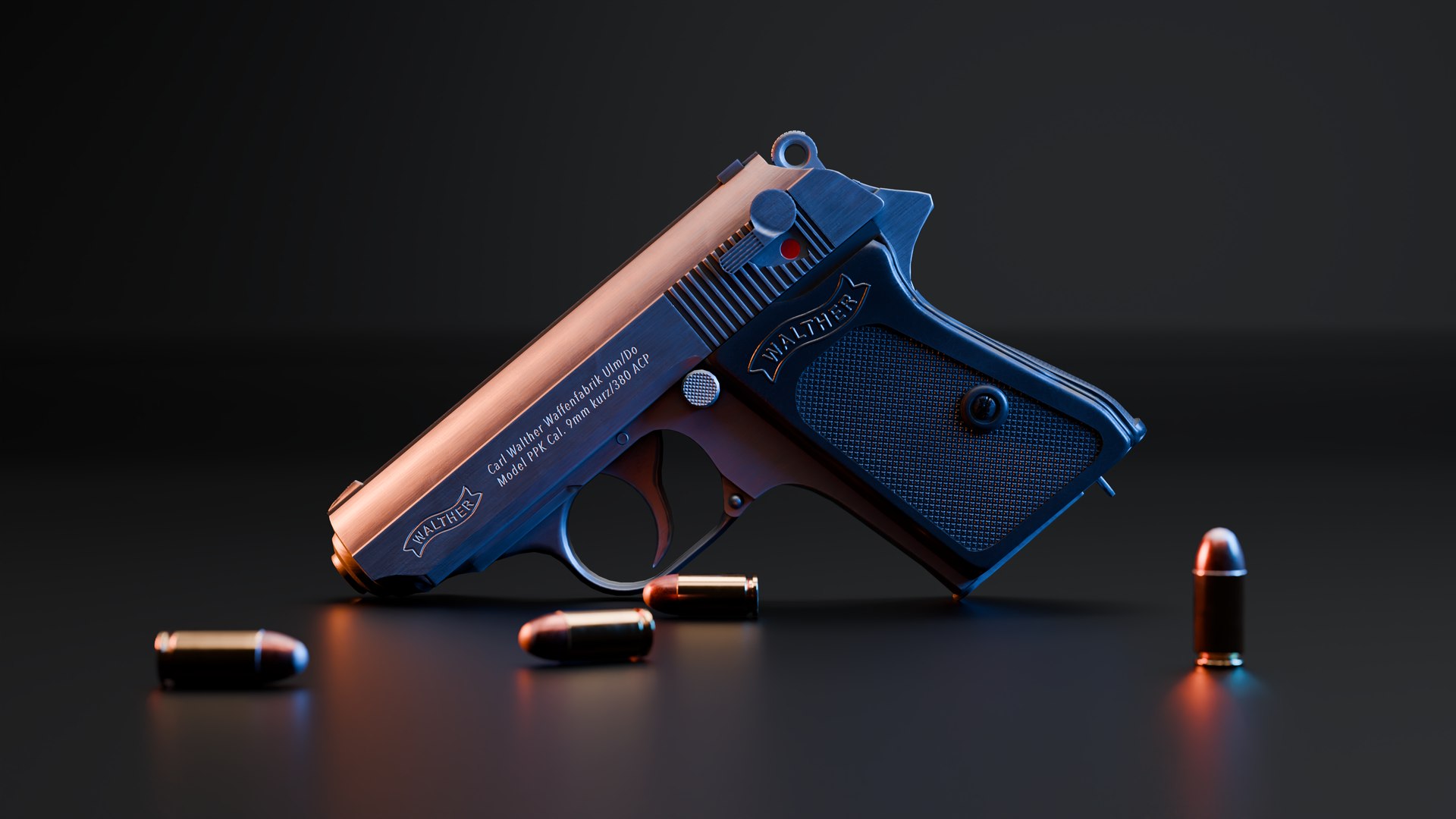 3D Walther PPK Model - TurboSquid 2226026