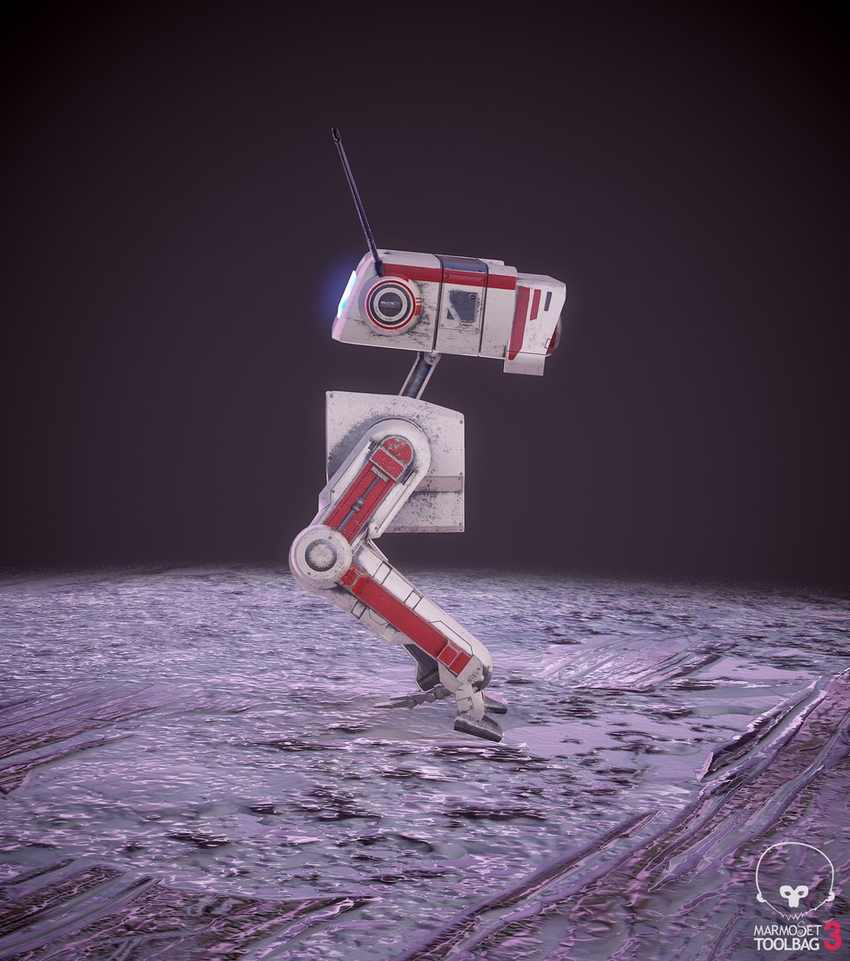 3D Bd-1 Game Character -Ready To Rigg - TurboSquid 1758792