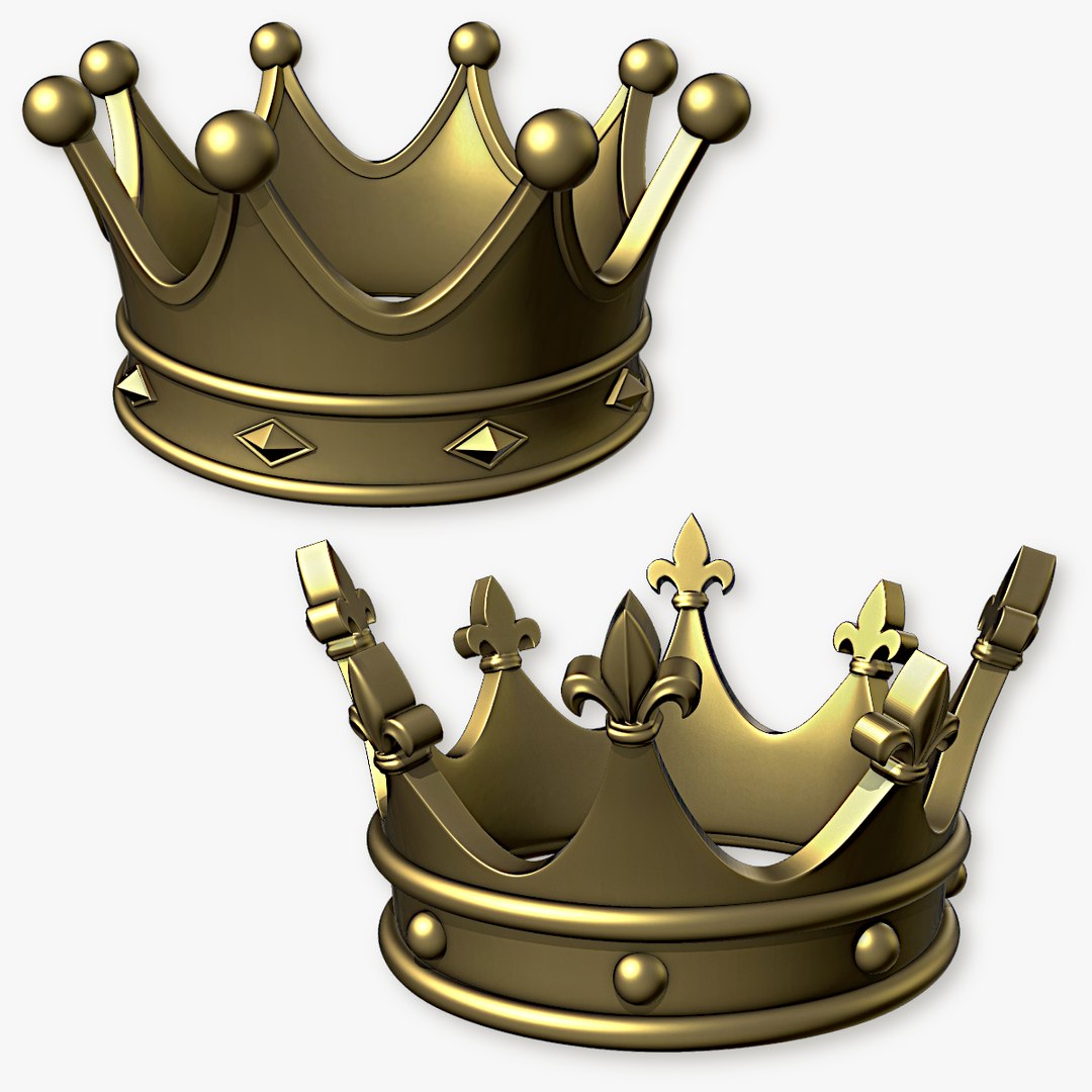 Crown COLLECTION 3D Print 3D Model - TurboSquid 1891259