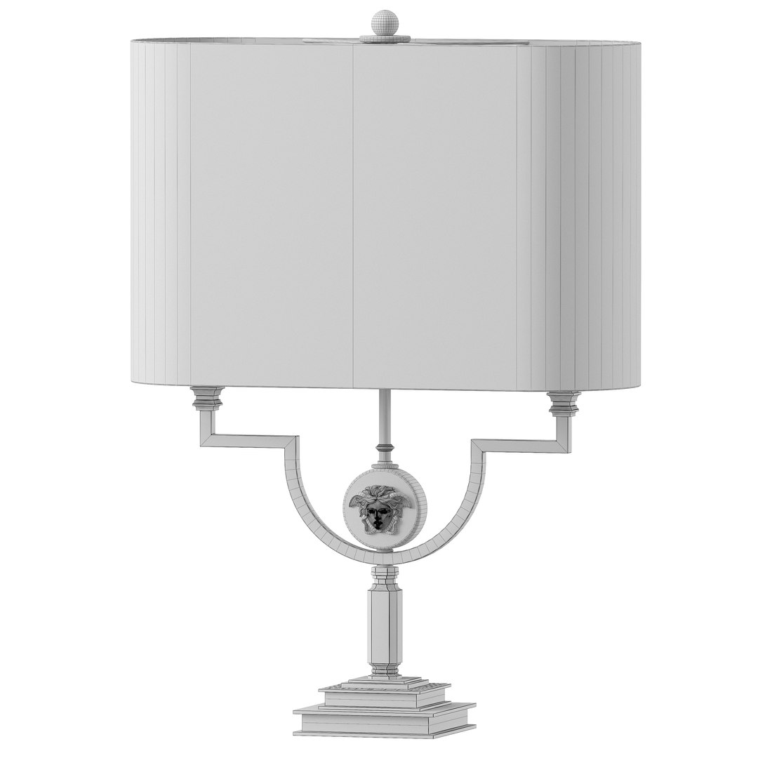 Versace Home Via Gesu Table Lamp 3D - TurboSquid 2110990