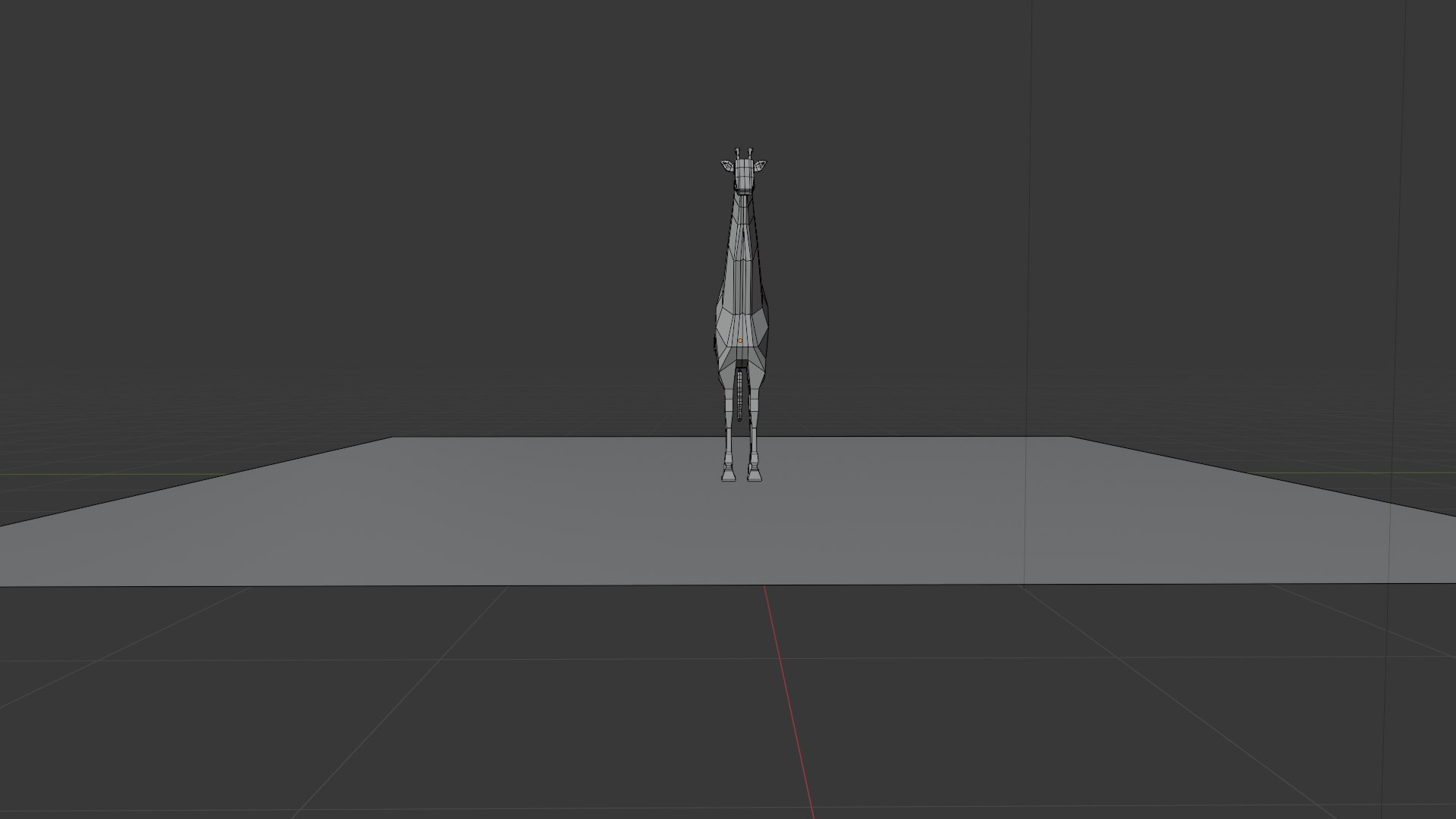 Low Poly Giraffe With Textures 3D Model - TurboSquid 2266531