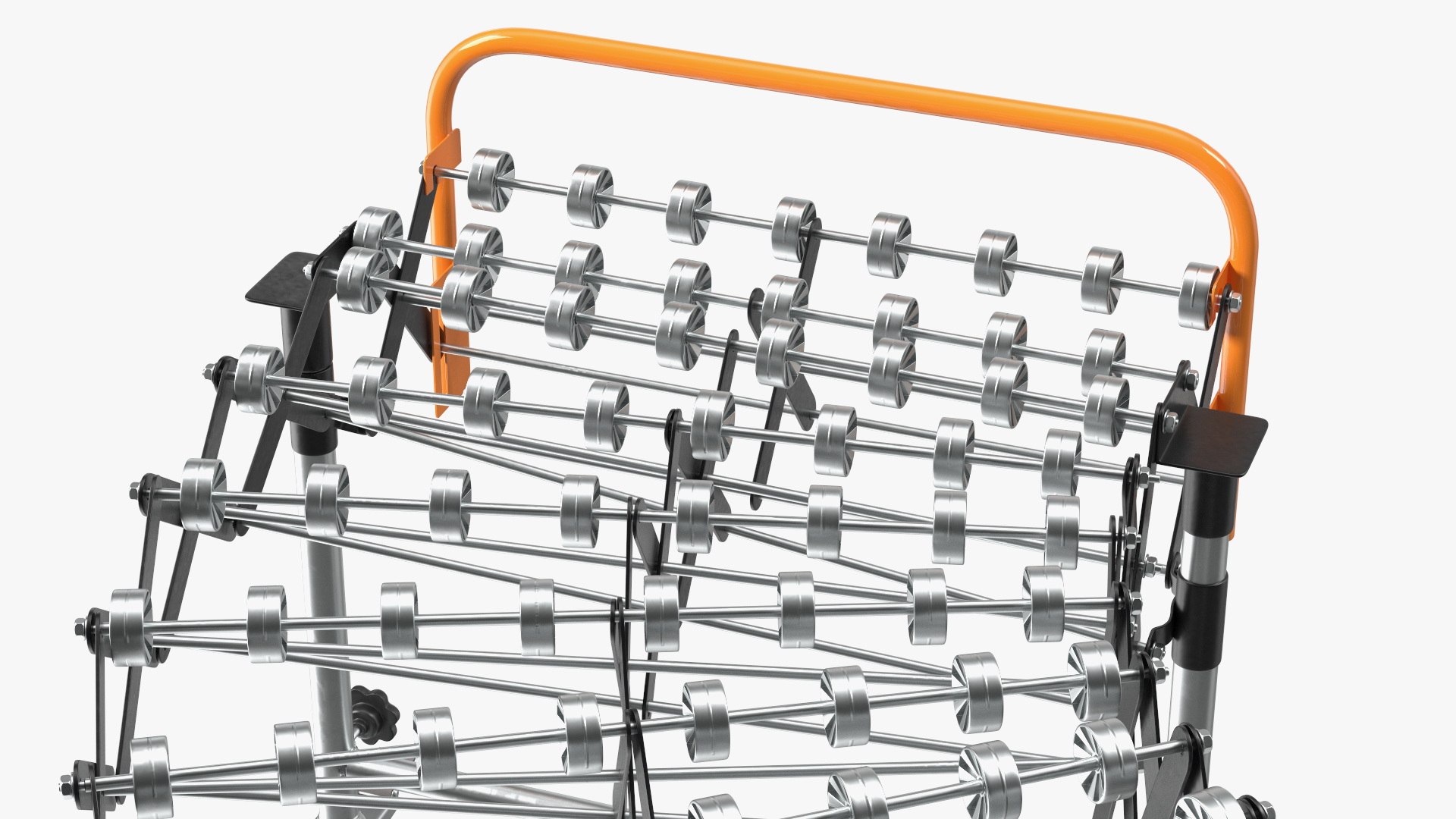 3D Folding Telescopic Roller Curved - TurboSquid 2091615