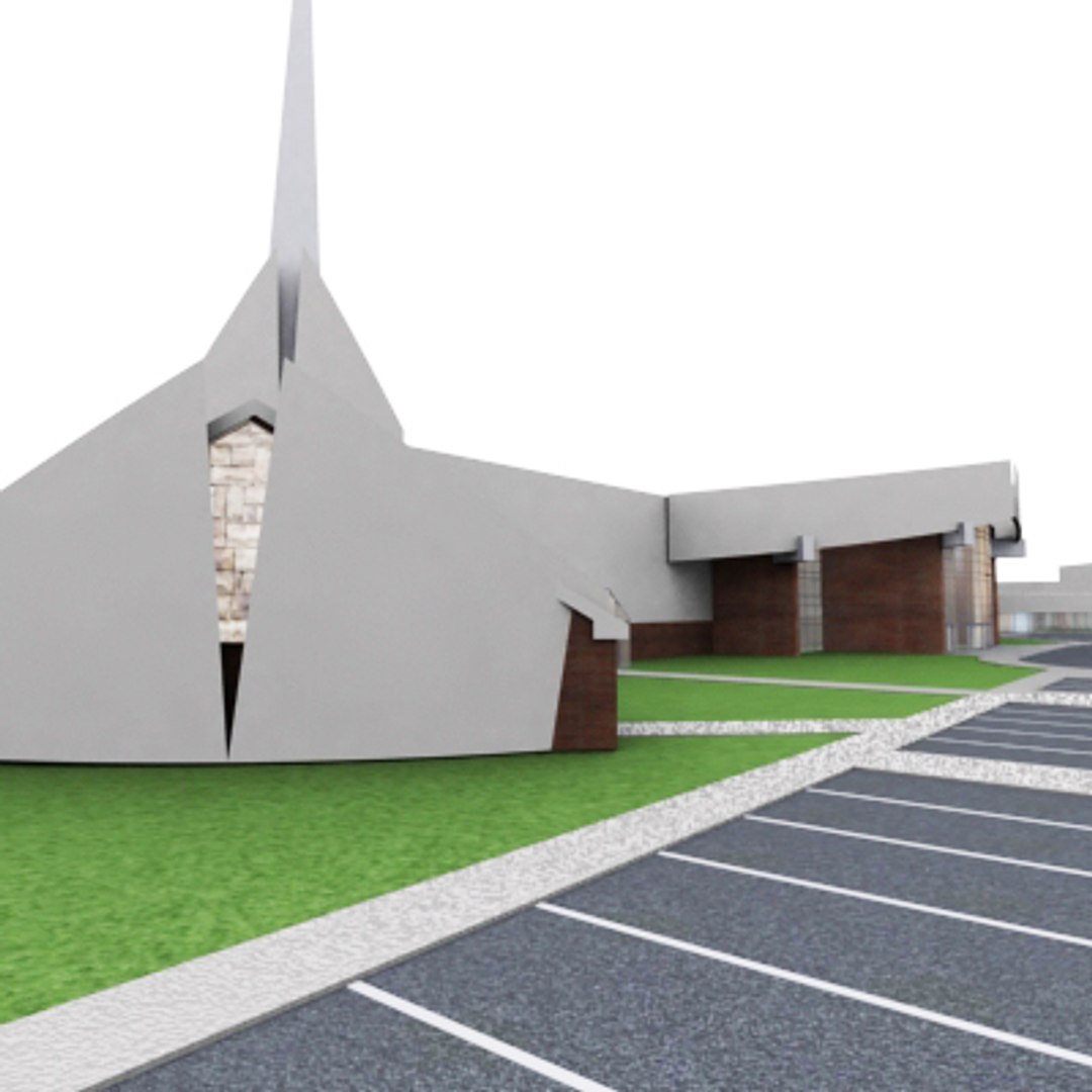3d Church Building