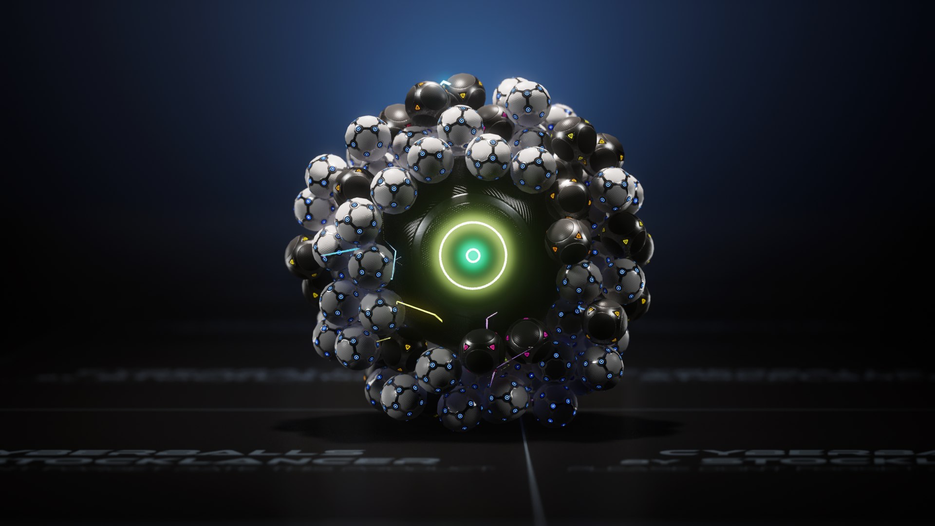 3D Cyberball MOTHER Model - TurboSquid 1979473