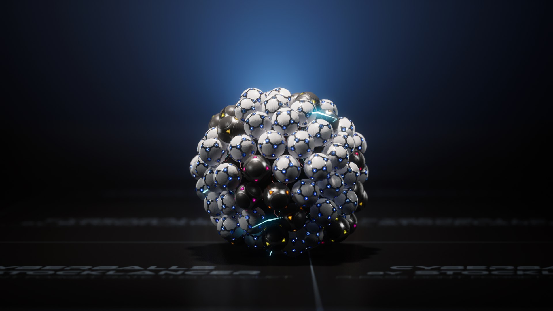 3D Cyberball MOTHER Model - TurboSquid 1979473