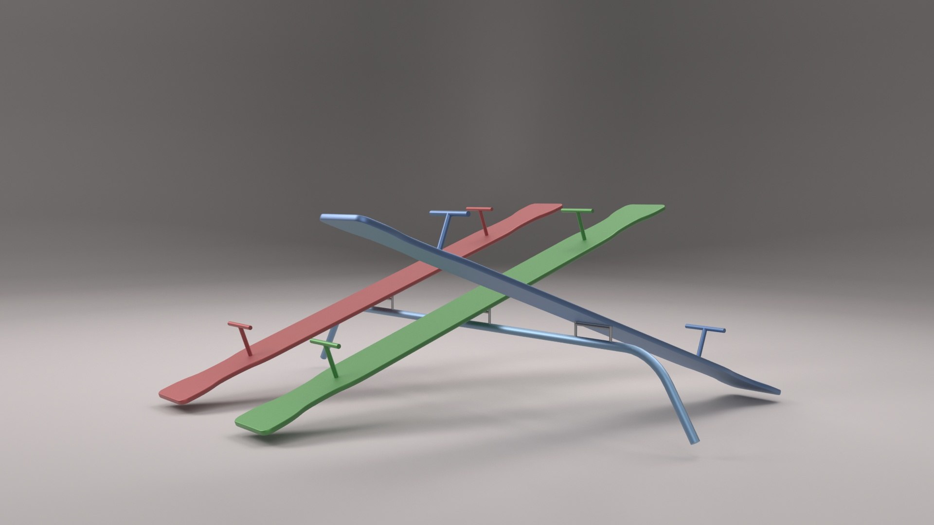Seesaw 3D Model - TurboSquid 2031073