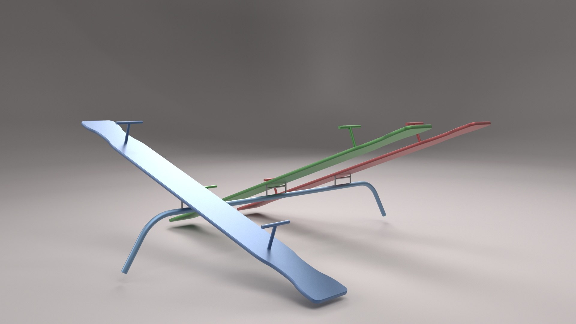 Seesaw 3D Model - TurboSquid 2031073