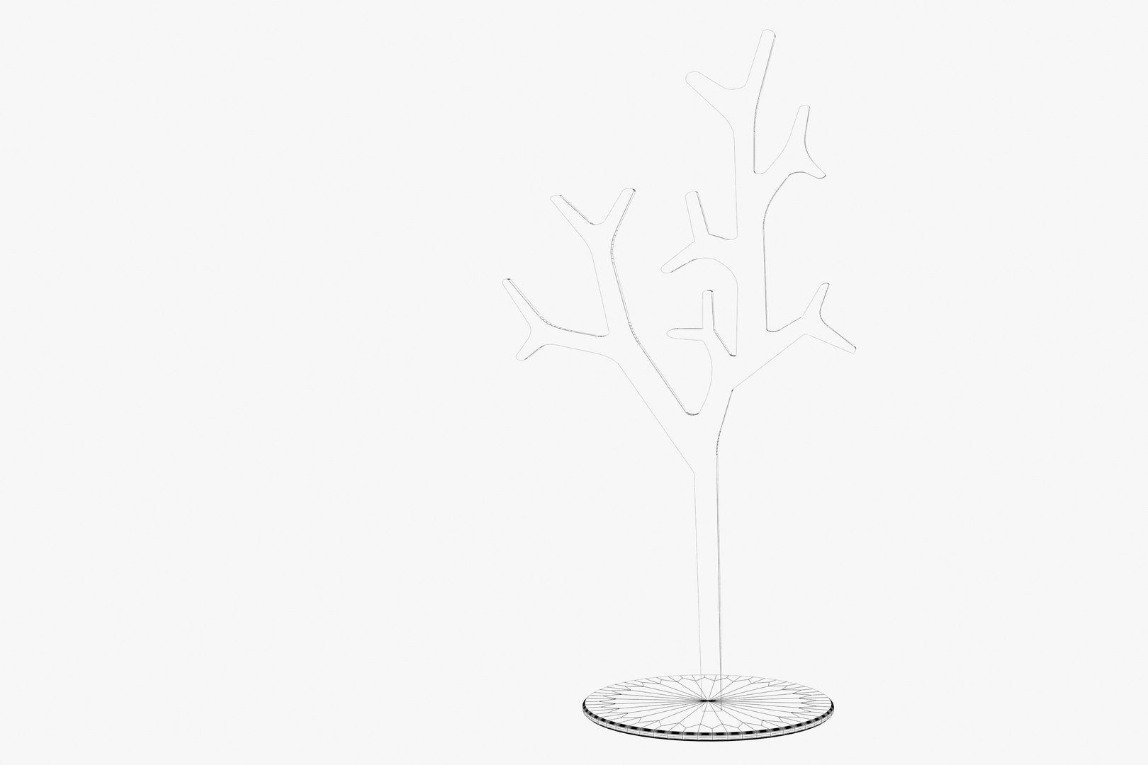 clothes tree 3d model