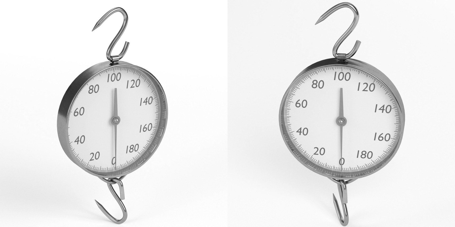 3D Hanging Weighing Scale Model - TurboSquid 1450319