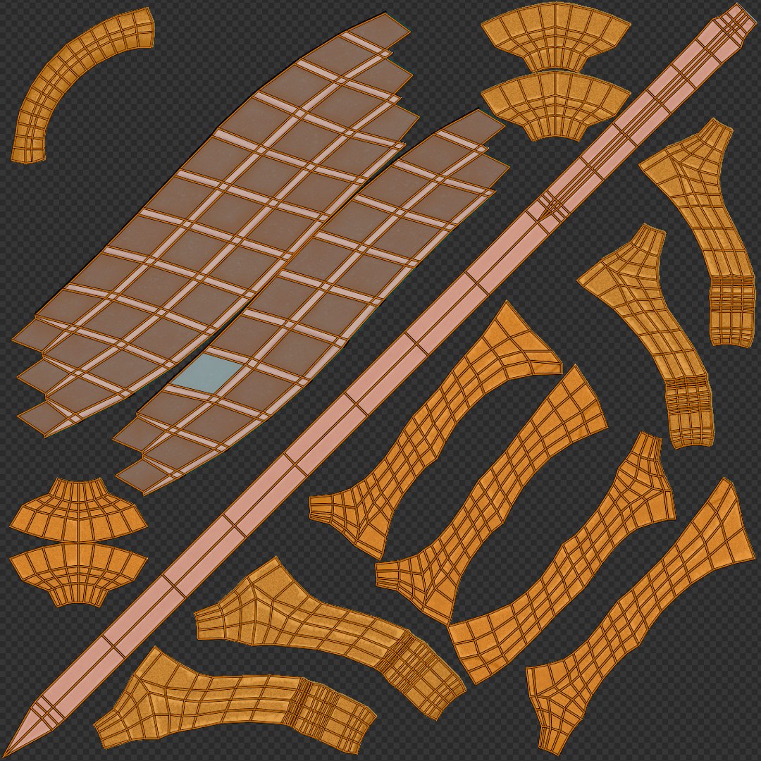 Double Edged Sword -Game Ready- 3D Model - TurboSquid 2246135