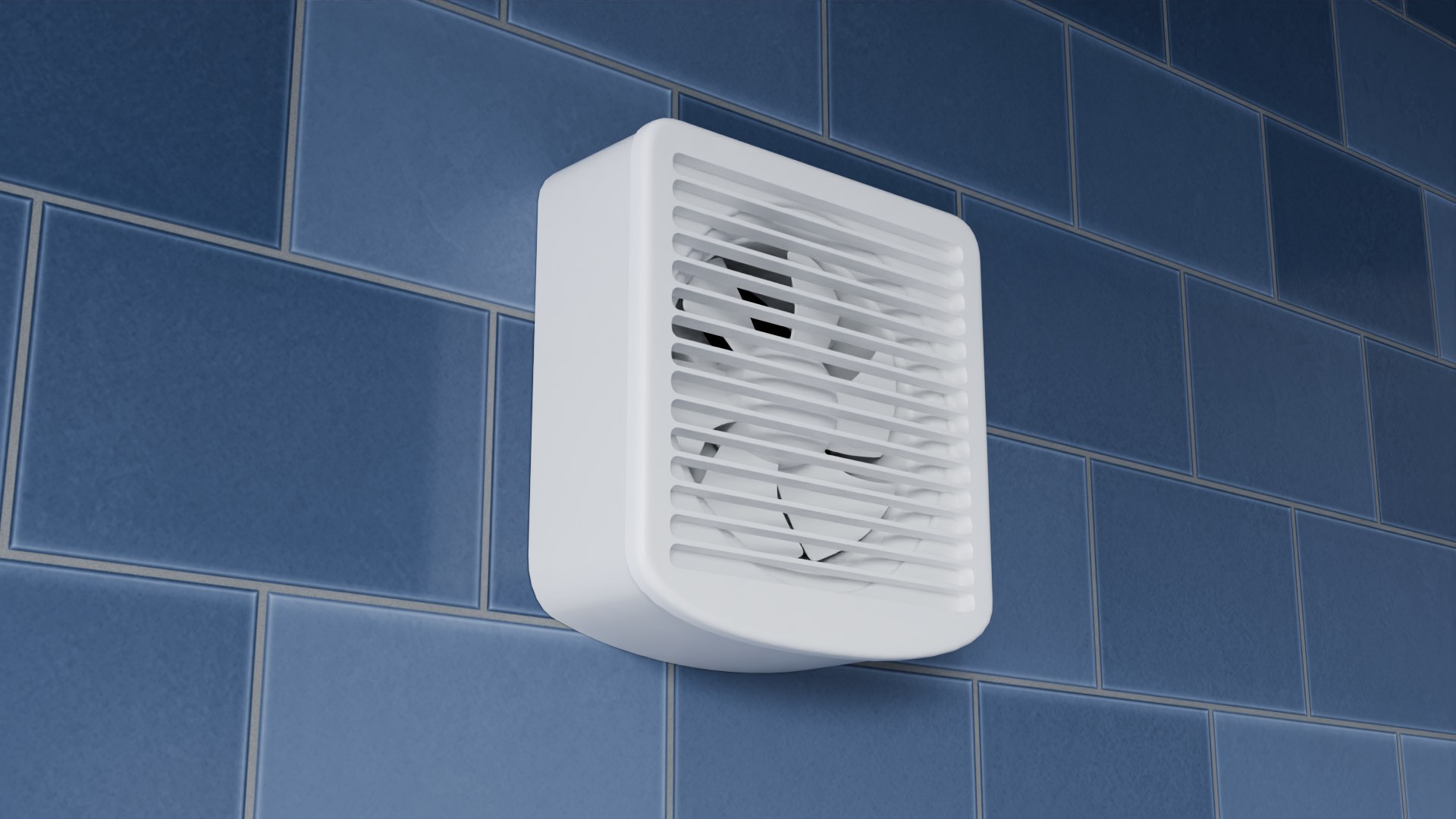 Bathroom Ventilation Fan 3D - TurboSquid 2198868