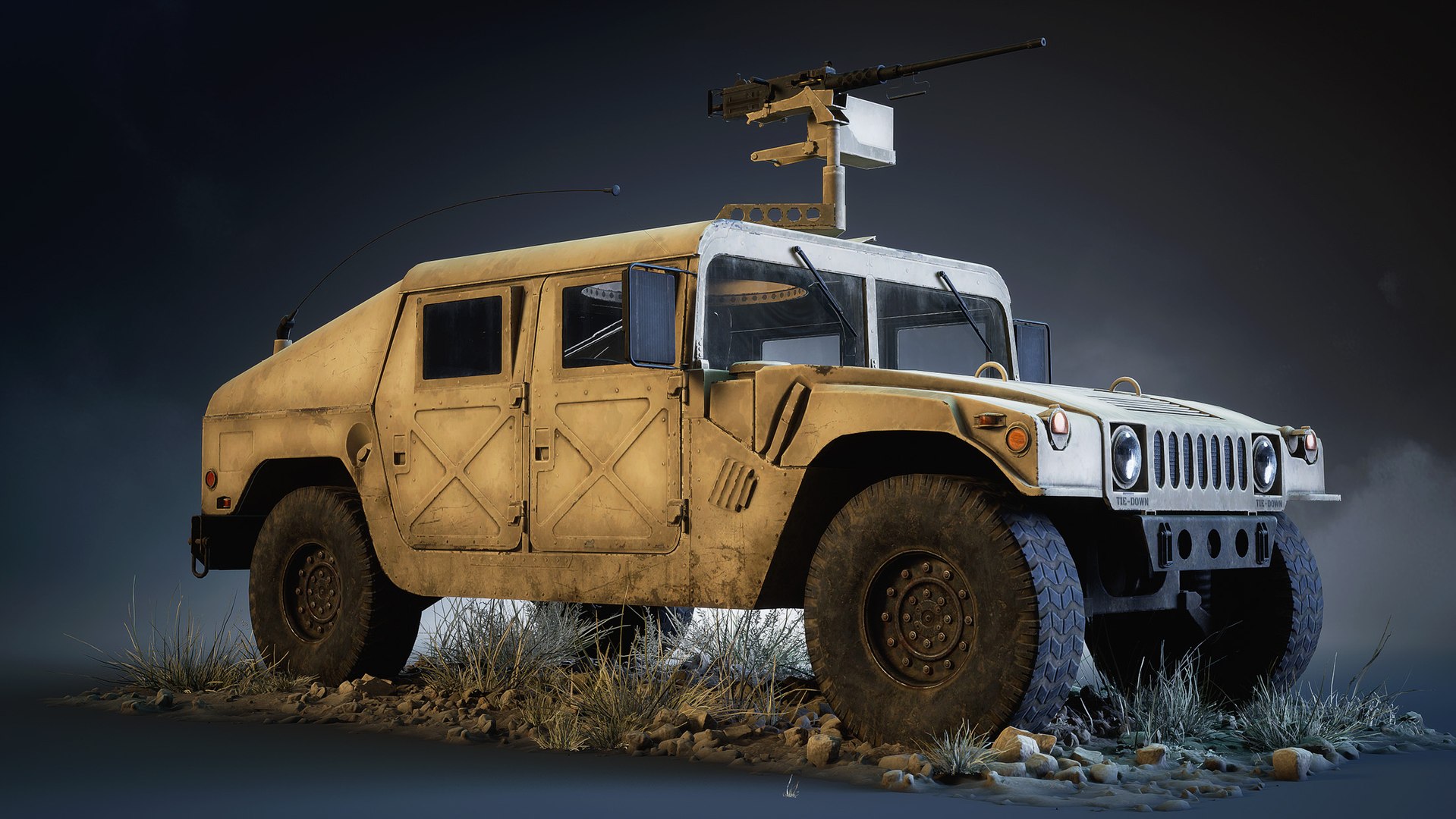 3D HMMWV M998 Humvee Model - TurboSquid 2073793