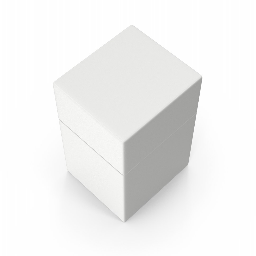 White Box Package 3D Model - TurboSquid 2129979