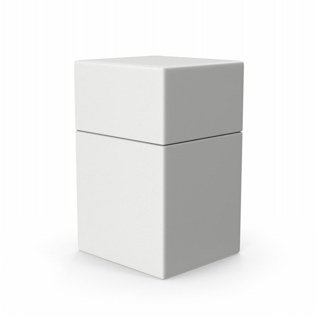 White Box Package 3D Model - TurboSquid 2129979