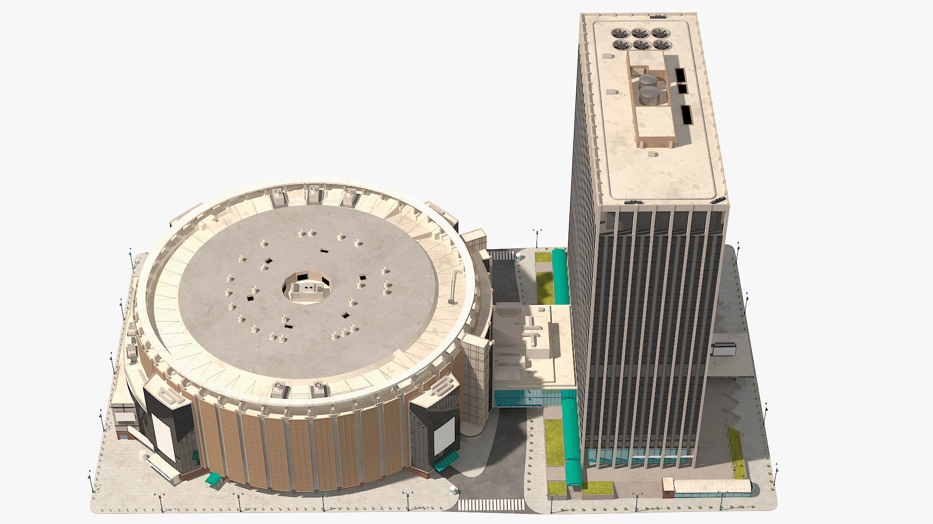 Madison Square Garden 3D Model - TurboSquid 2396569