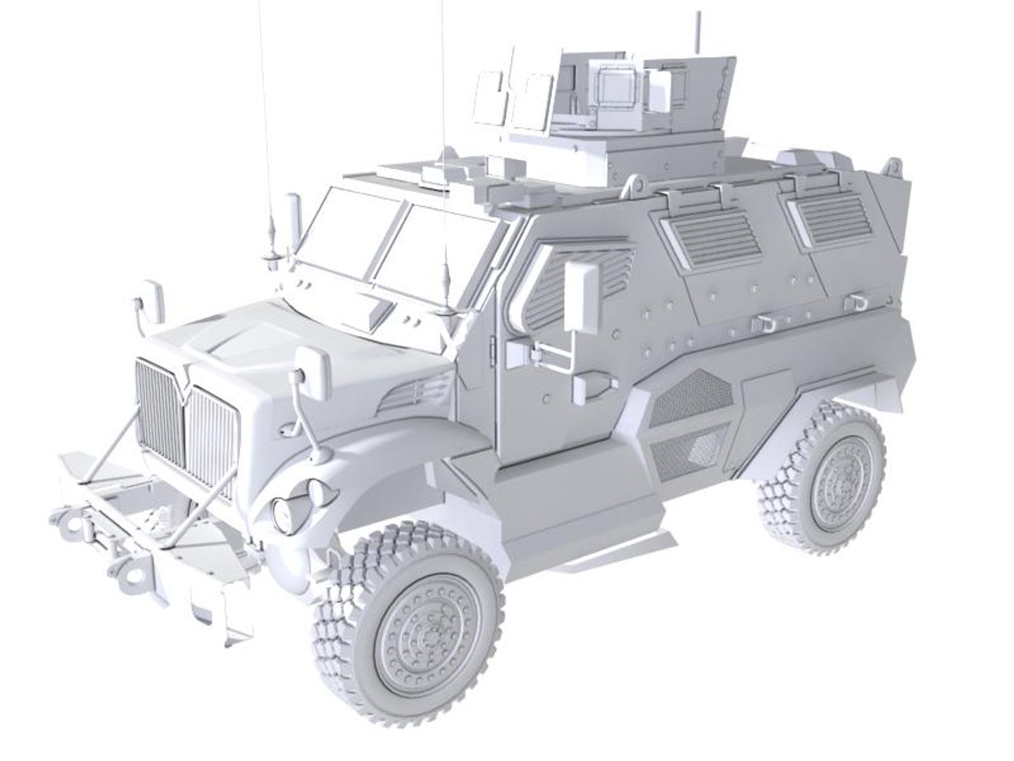 International Maxxpro Mrap 3D Model - TurboSquid 1480134