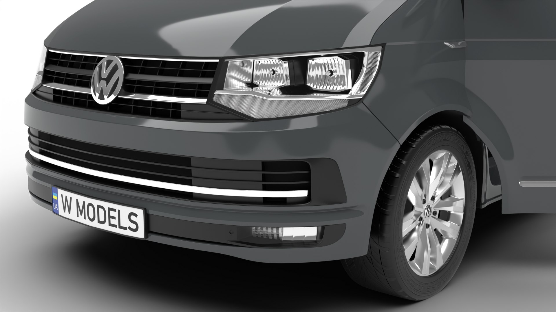 3D Volkswagen T6 Transporter 2019 HQ 3d Model Model - TurboSquid 2331939