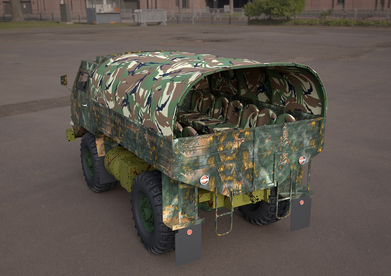 Tam-110-military Truck 3d Model 3D - TurboSquid 2069595