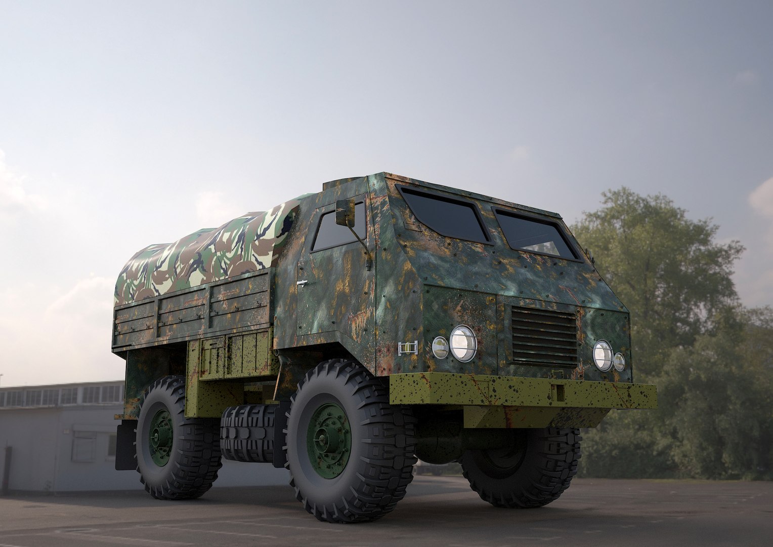 Tam-110-military Truck 3d Model 3D - TurboSquid 2069595